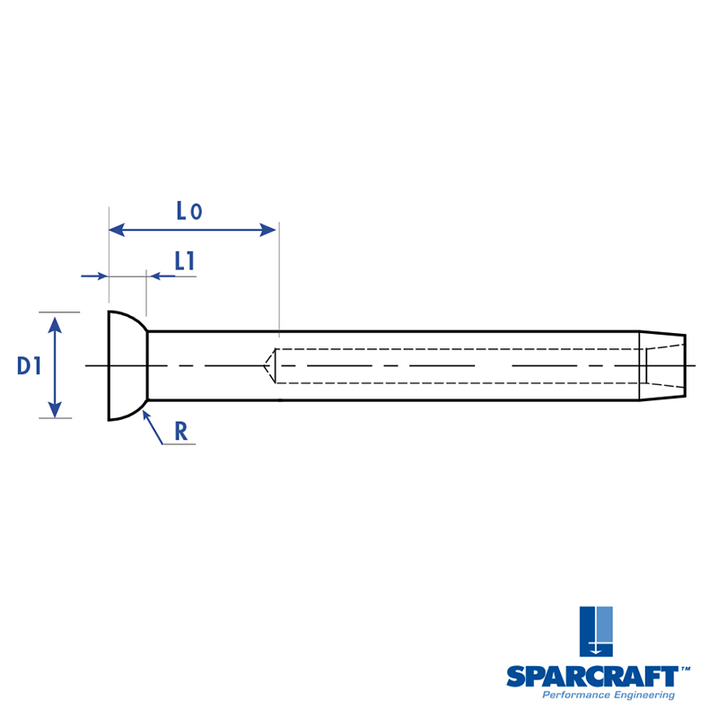 BOULE A SERTIR CAD3 TETE D14.5 - Sparcraft
