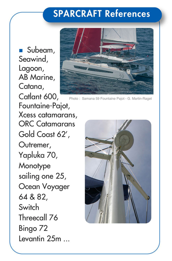 Specific sections & multihull accessories - Sparcraft
